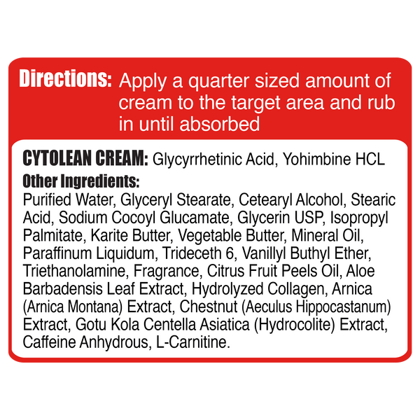 CYTOLEAN | THERMOGENIC FAT BURNER CREAM – Gaspari Nutrition